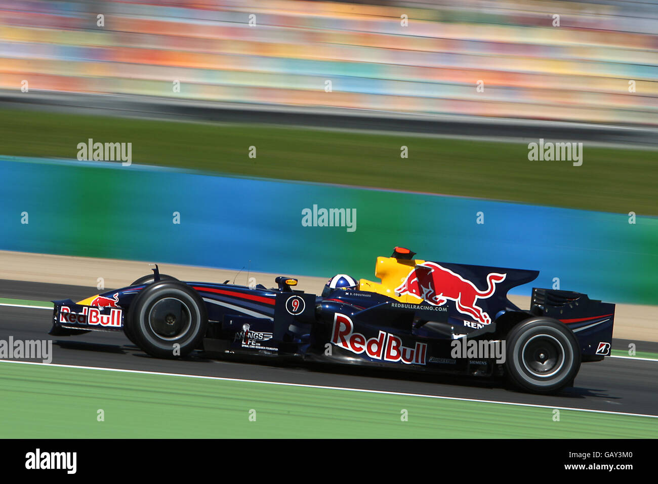 Red Bull Racing's David Coulthard during qualifying for the Grand Prix ...