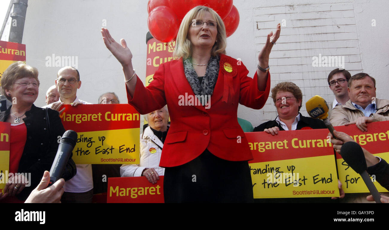 Margaret Curran launches Labour's election campaign, after being chosen ...