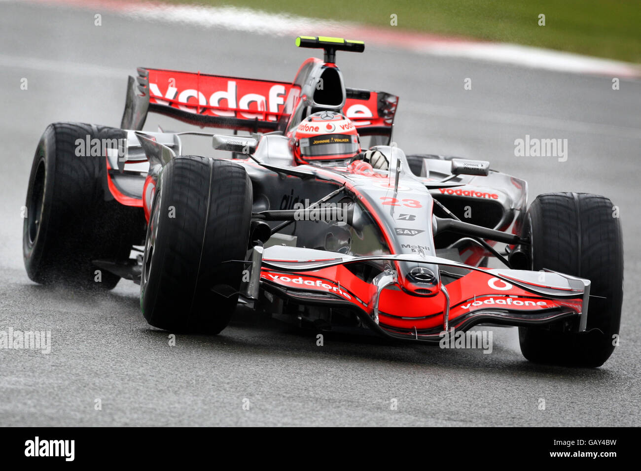 Kovalainen mercedes hi-res stock photography and images - Alamy