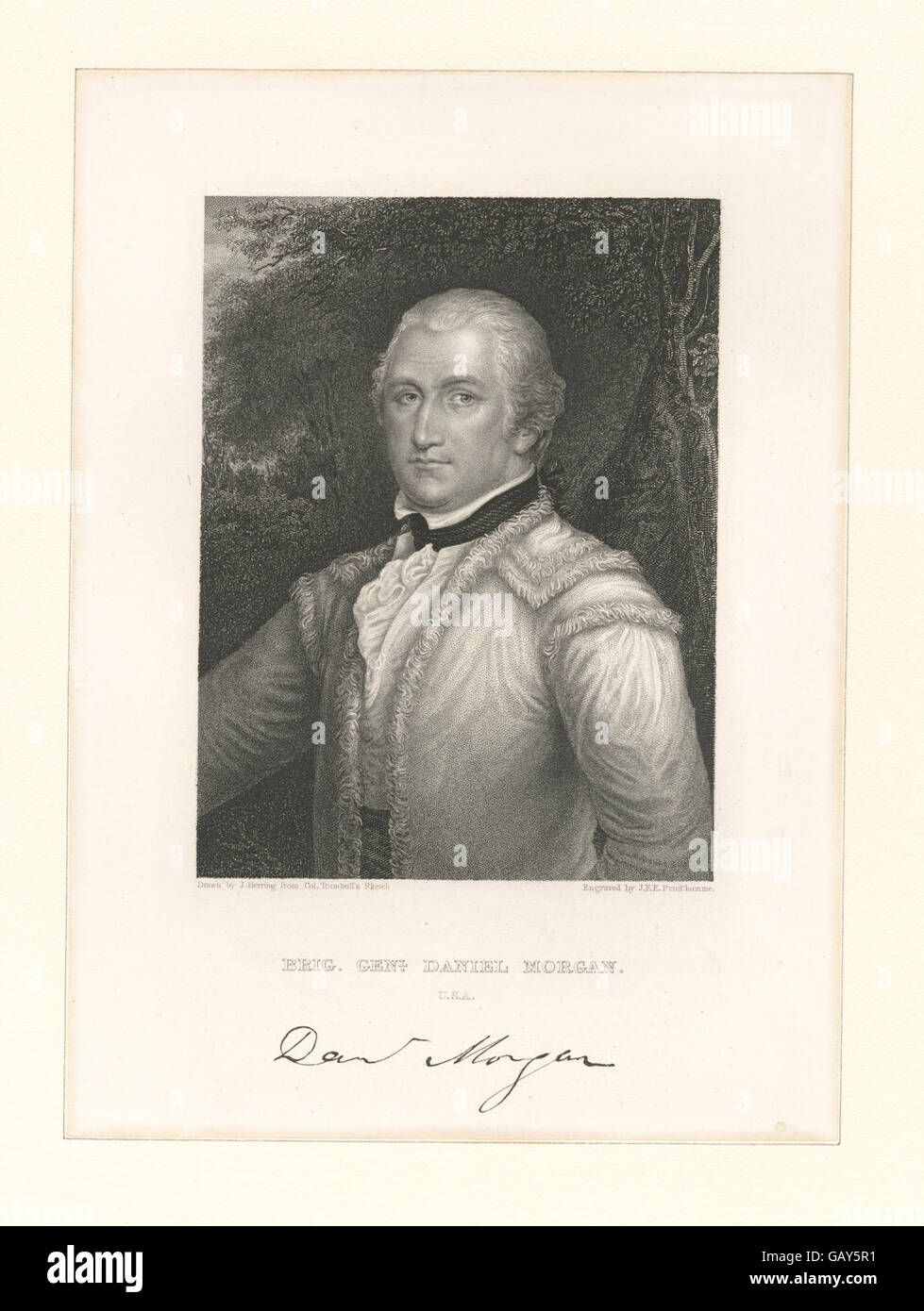 Brigadier General Daniel Morgan was a key figure in the American ...
