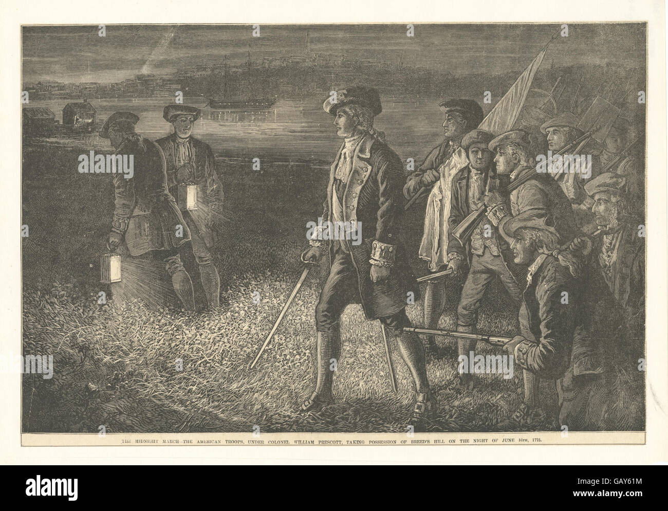 Colonel William Prescott Stock Photos & Colonel William Prescott Stock ...