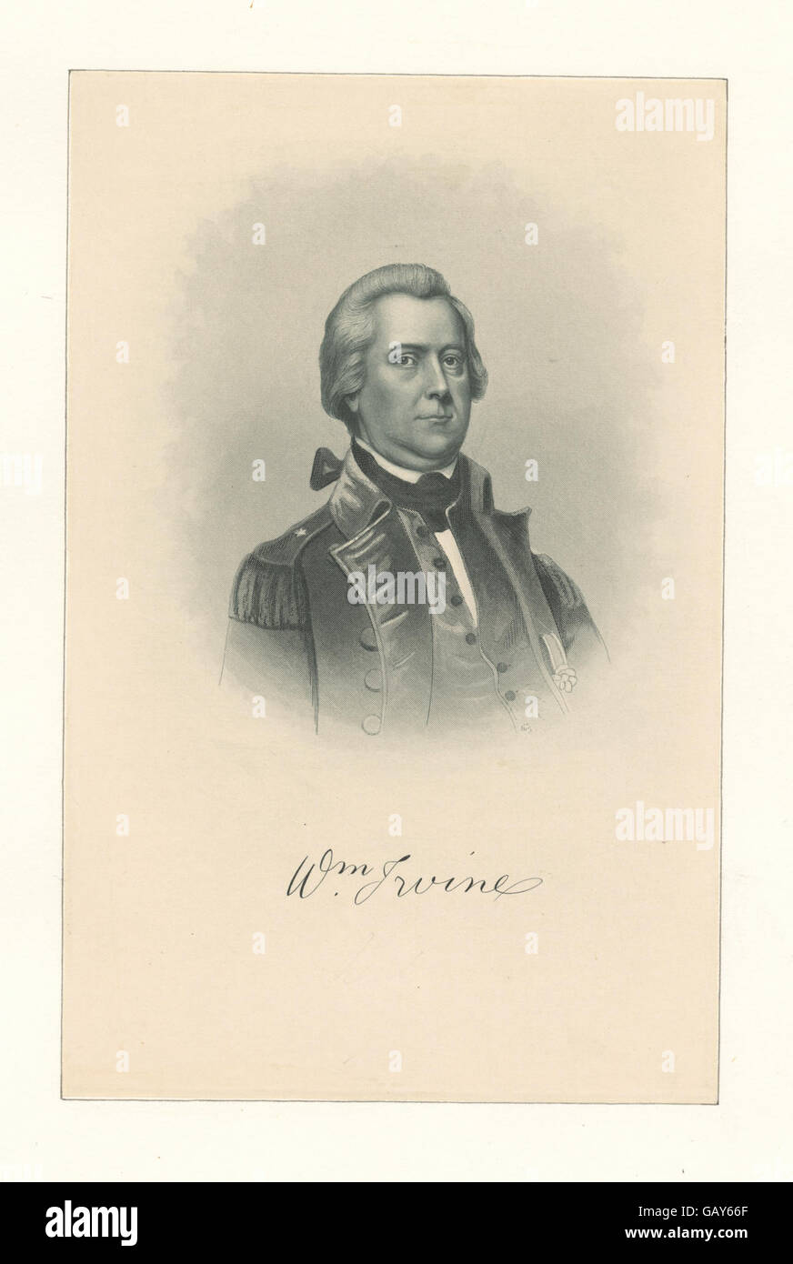 William Irvine was an important figure in early American history, known ...