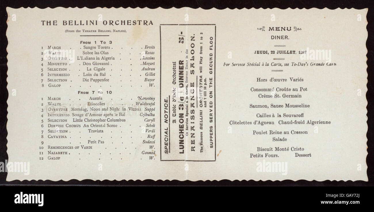 A formal dinner event held in the Renaissance Saloon at Monico, a ...