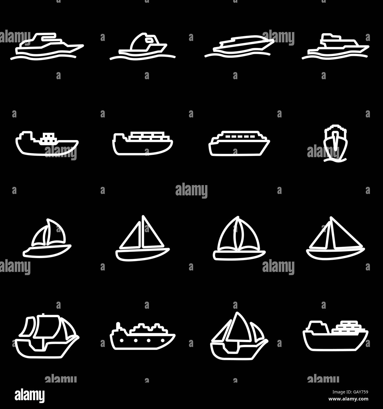 Fishing liner Black and White Stock Photos & Images - Alamy