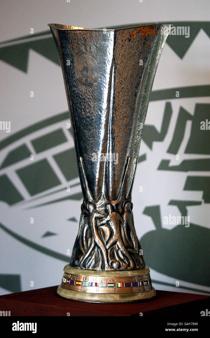 Soccer - UEFA Cup Final Stock Photo - Alamy