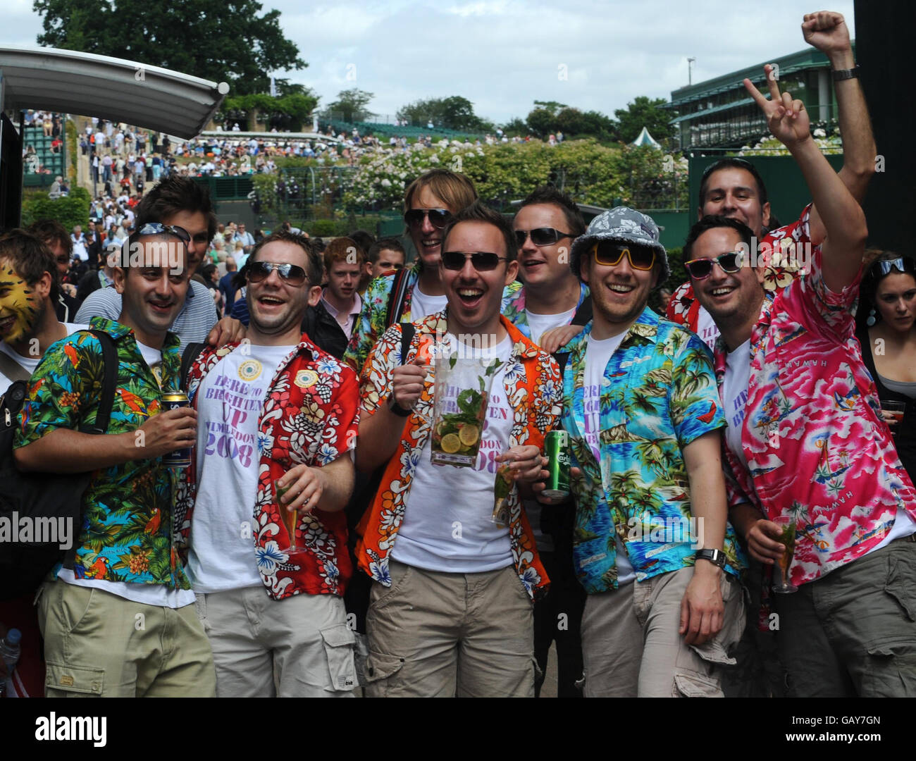 Sign for wimbledon tennis hi-res stock photography and images - Alamy