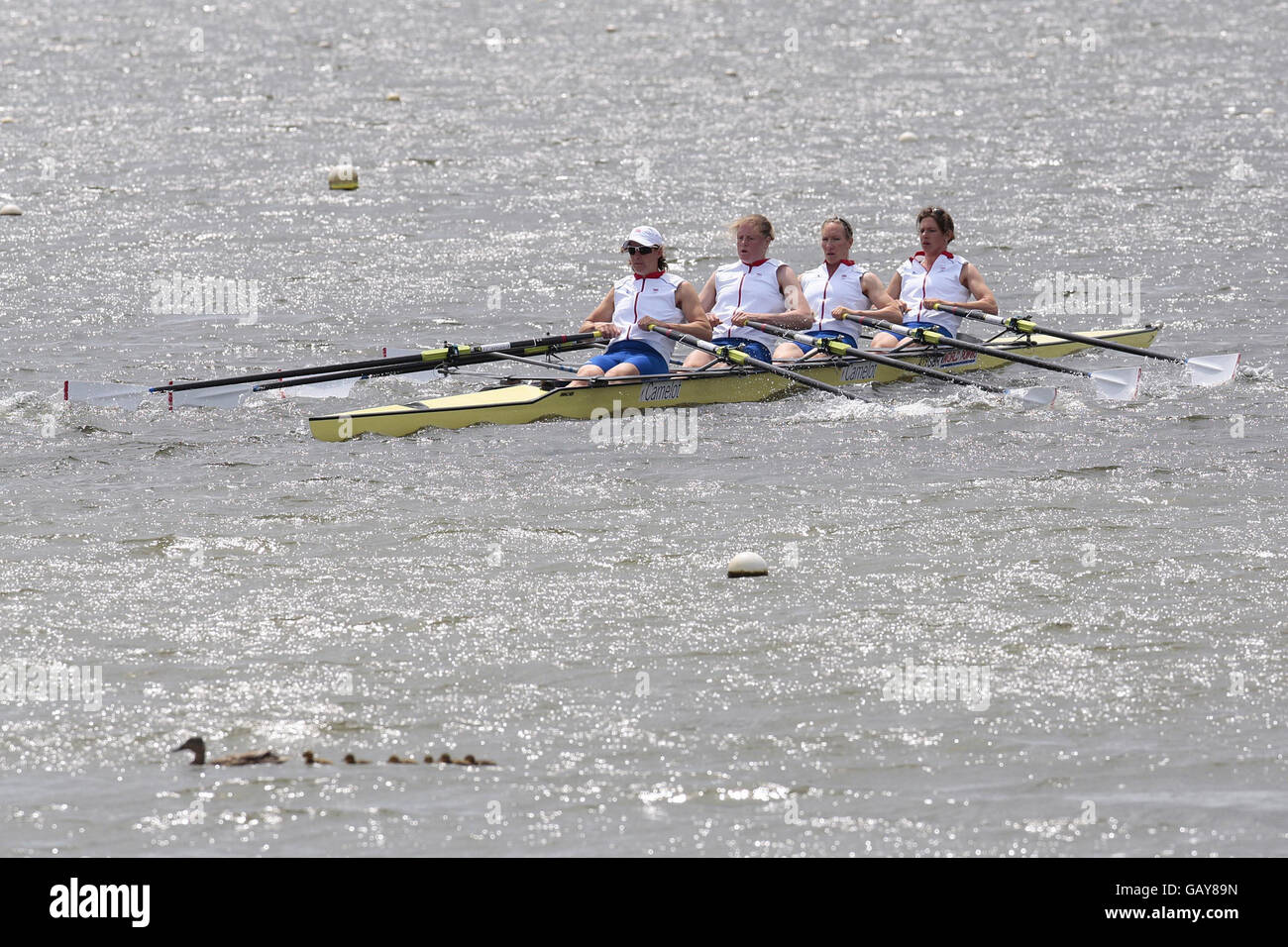 Gb rowing training lake hi-res stock photography and images - Alamy