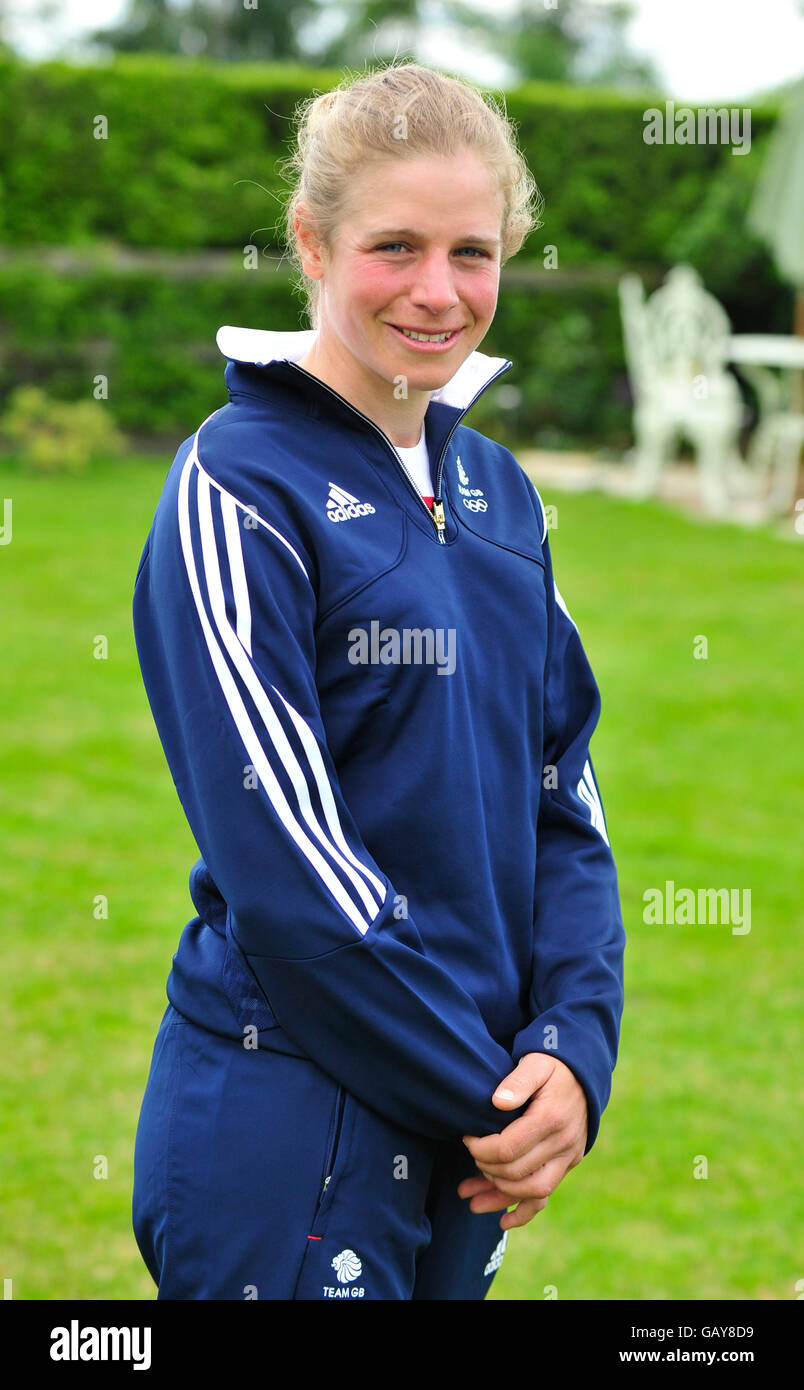 Team GB equestrian athlete Isabelle "Izzy" Taylor during the Team GB ...