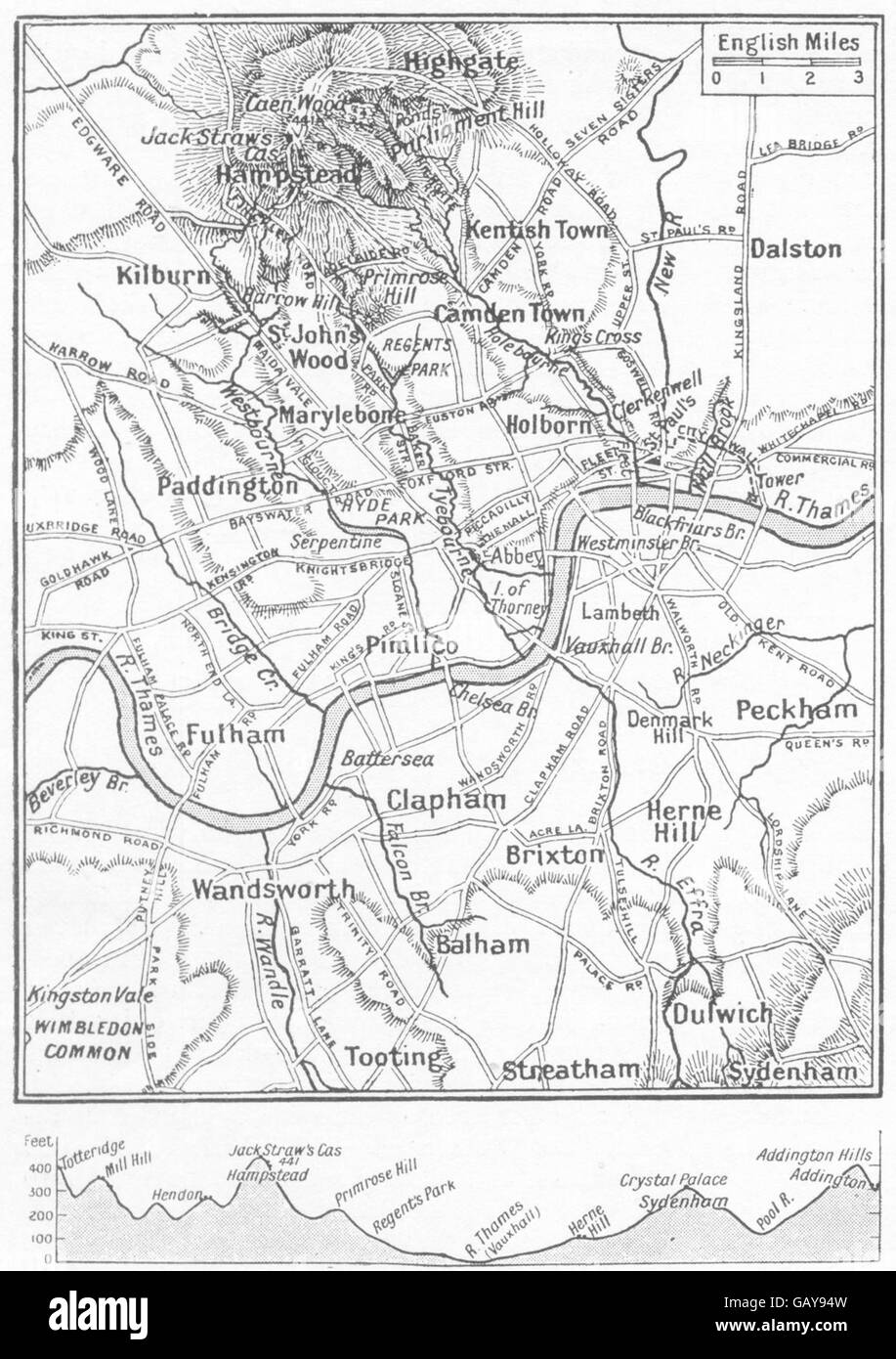 Thames tributaries hi-res stock photography and images - Alamy