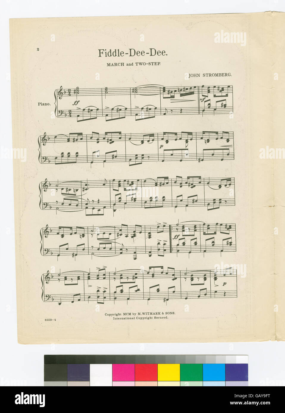 Fiddle dee dee hi-res stock photography and images - Alamy