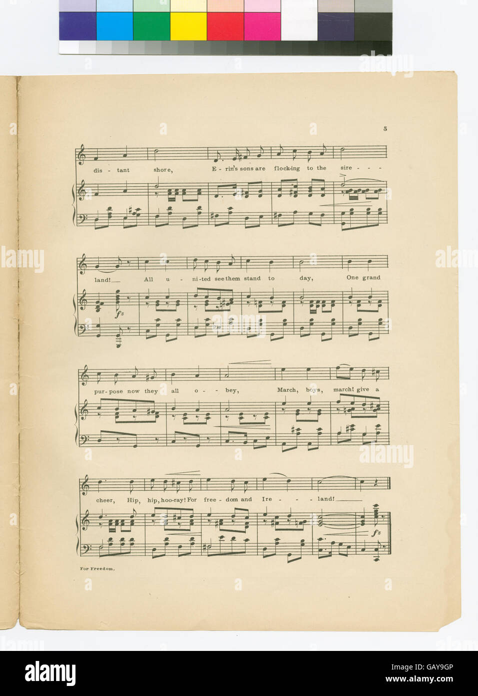 A line from 'Hades,' possibly referring to themes of freedom and Irish ...