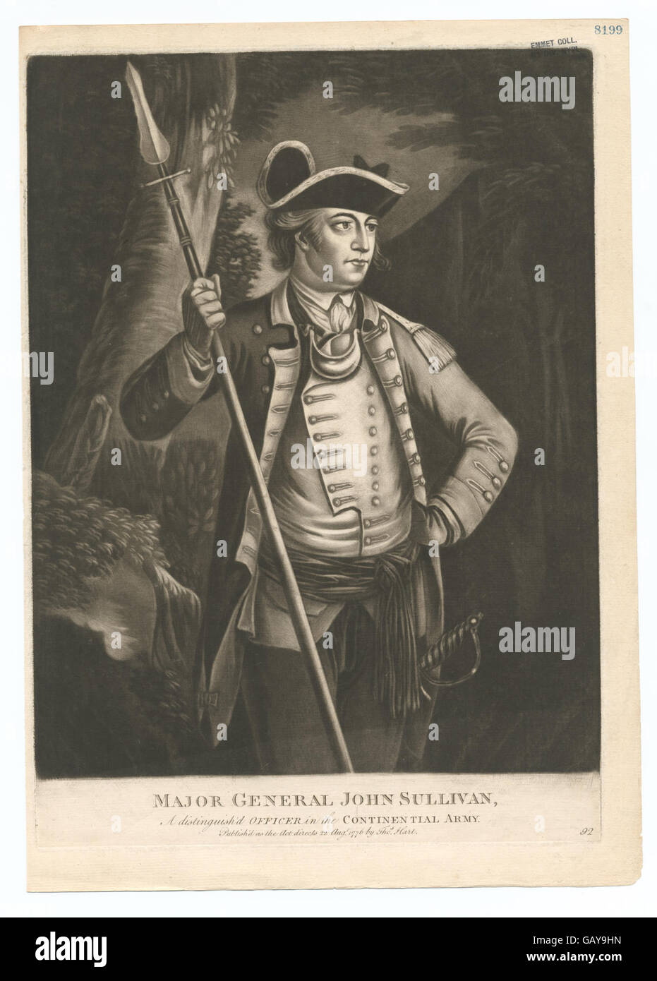 Major general john sullivan hi-res stock photography and images - Alamy