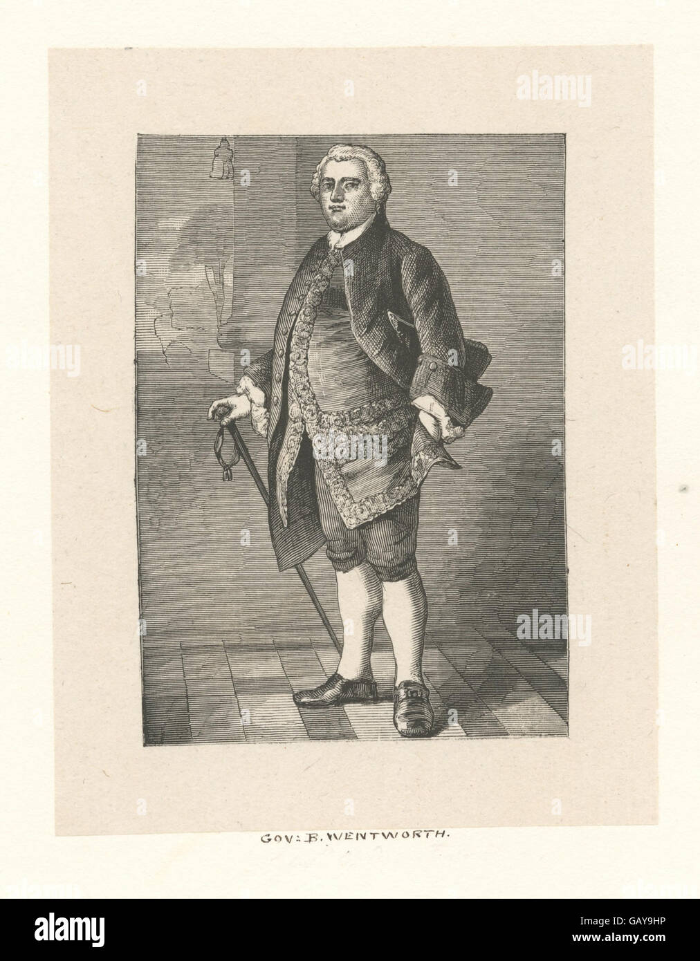 Governor Benning Wentworth was the British colonial governor of New ...