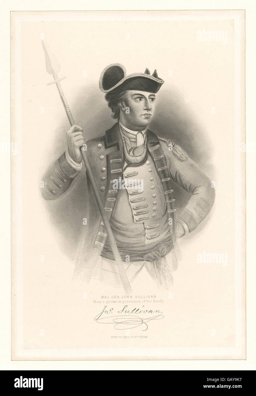 Major General John Sullivan was a prominent officer in the Continental ...