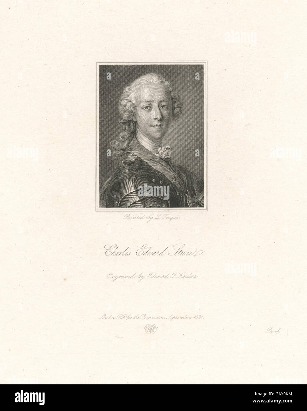 Charles Edward Stuart, also known as Bonnie Prince Charlie, was a ...