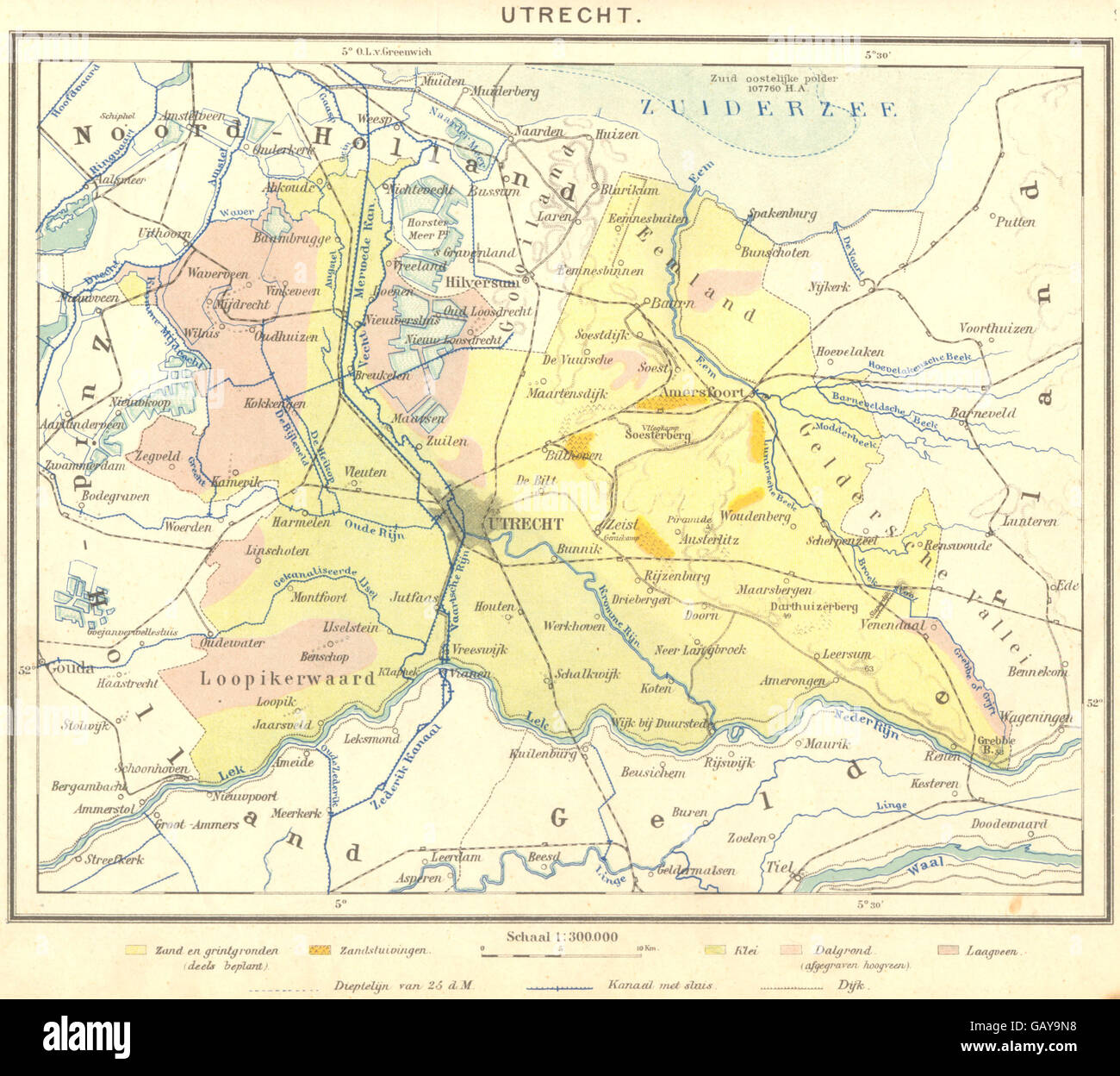 Map of utrecht hi-res stock photography and images - Alamy