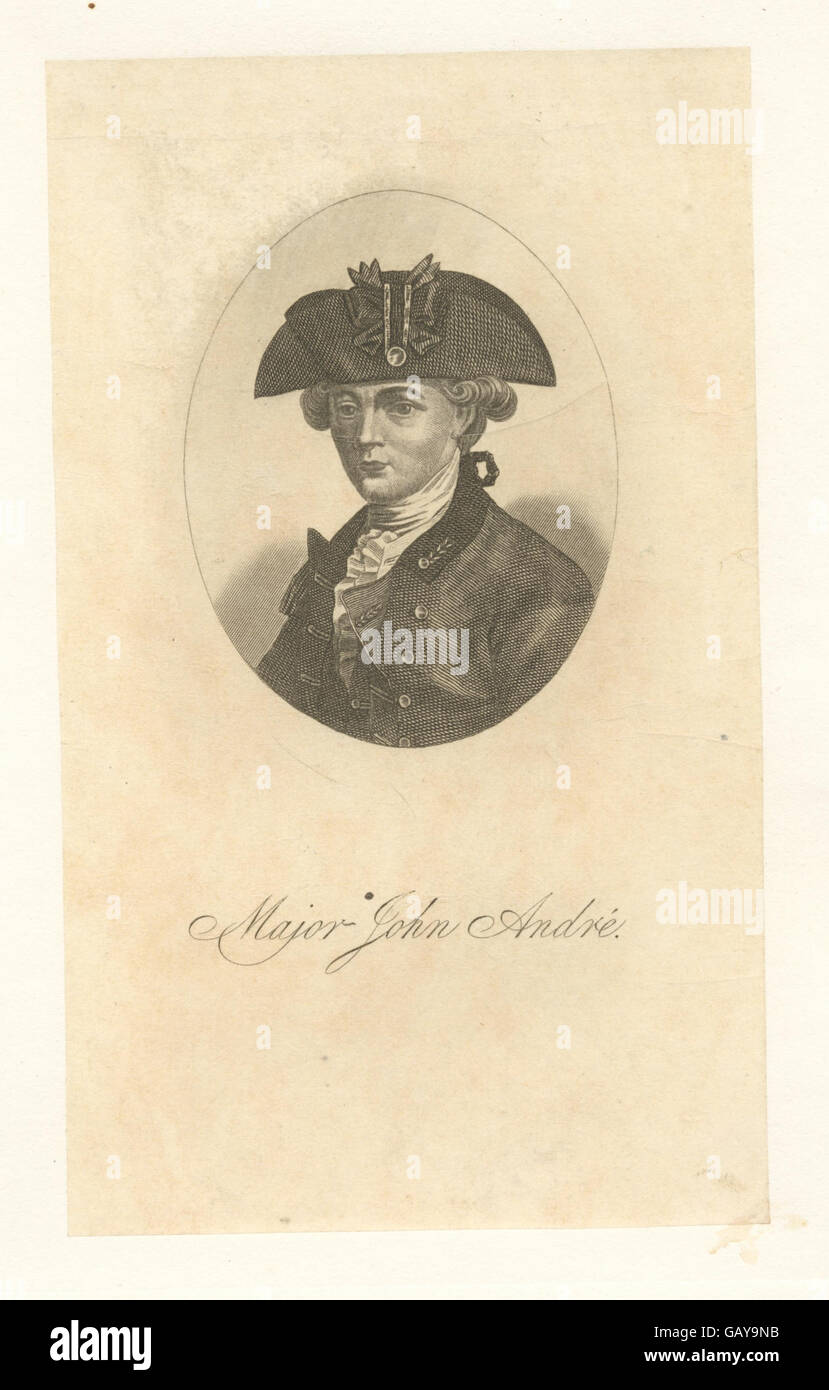 A reference to Major John Andre, a British officer during the American ...
