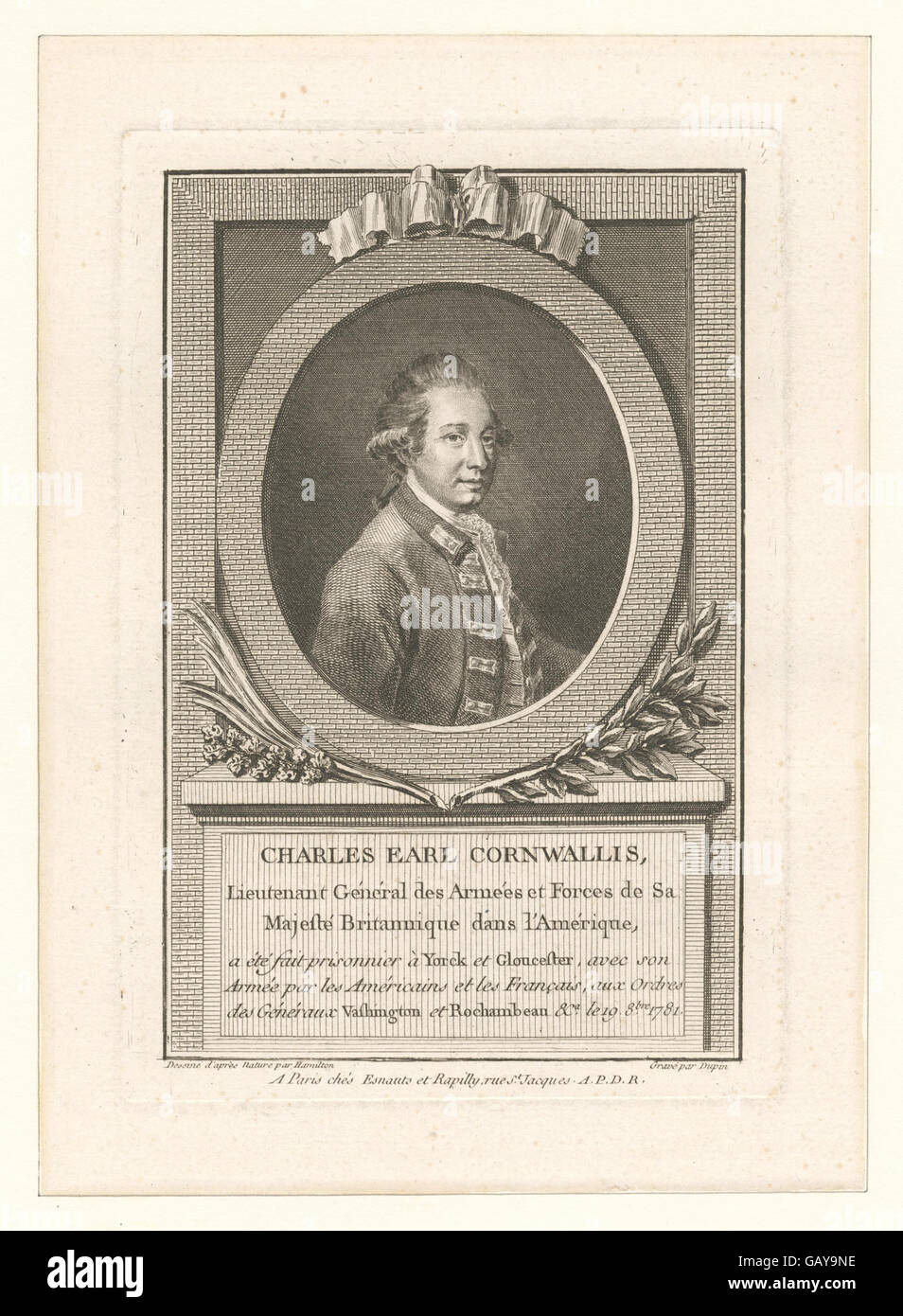 A historical account of Charles Earl Cornwallis, a British Lieutenant ...