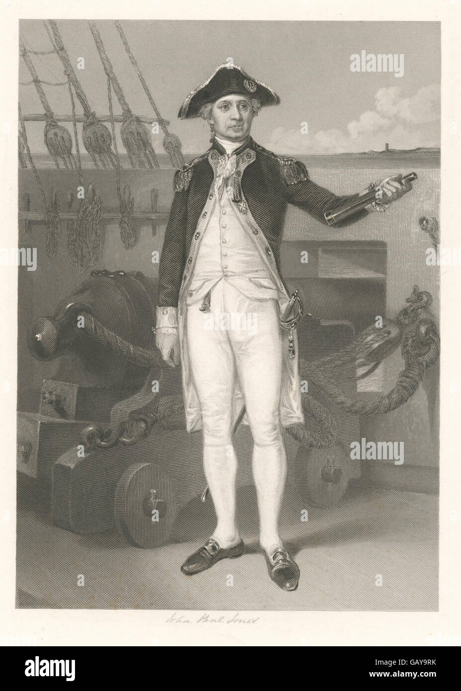 John Paul Jones was a prominent naval officer during the American ...