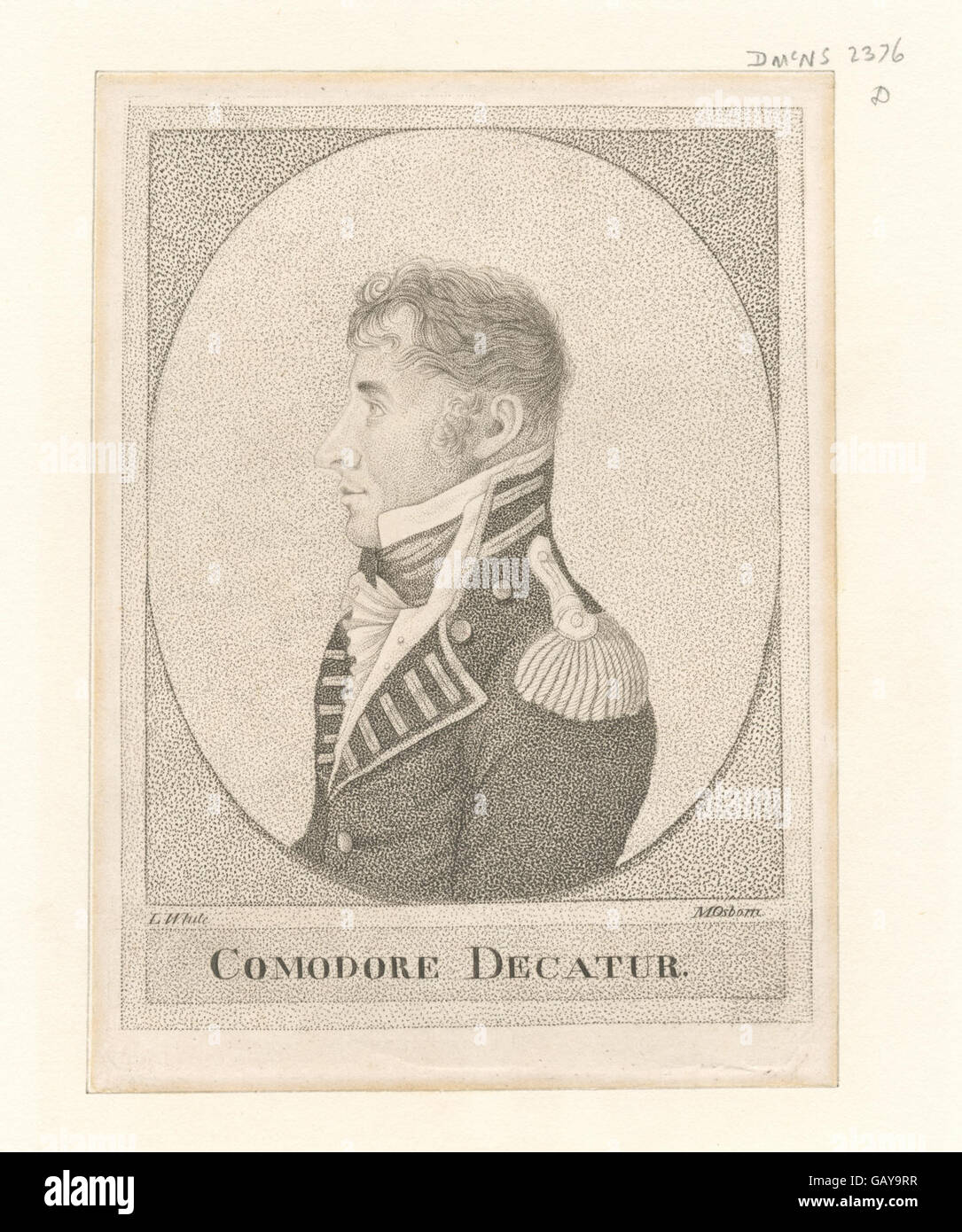 Commodore Stephen Decatur was a notable American naval officer ...