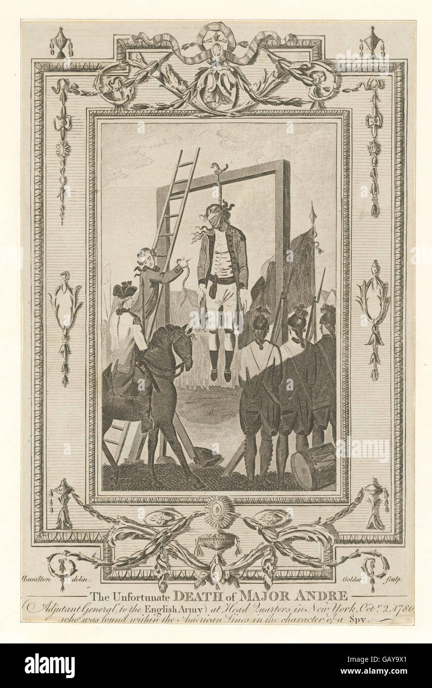 This title refers to the tragic death of Major John Andre, a British ...