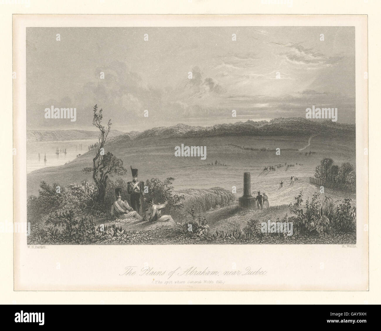 The Plains of Abraham, located near Quebec, is a historically ...