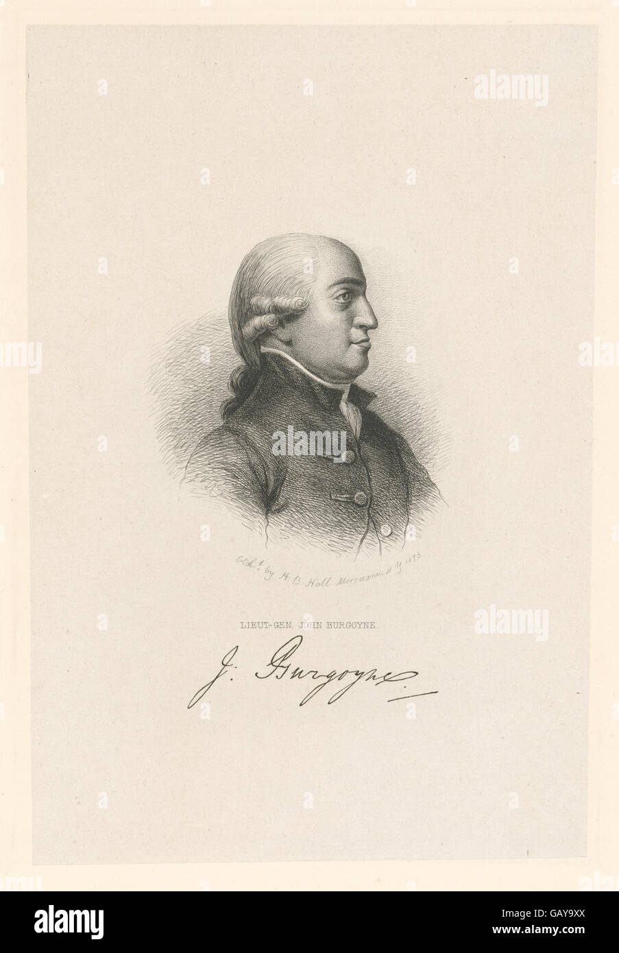 Lieutenant General John Burgoyne was a British Army officer and ...
