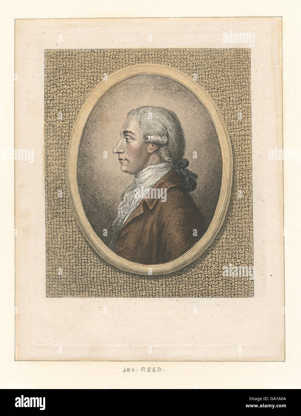 This image depicts Jos. Reed, focusing on his likeness or portrayal in ...