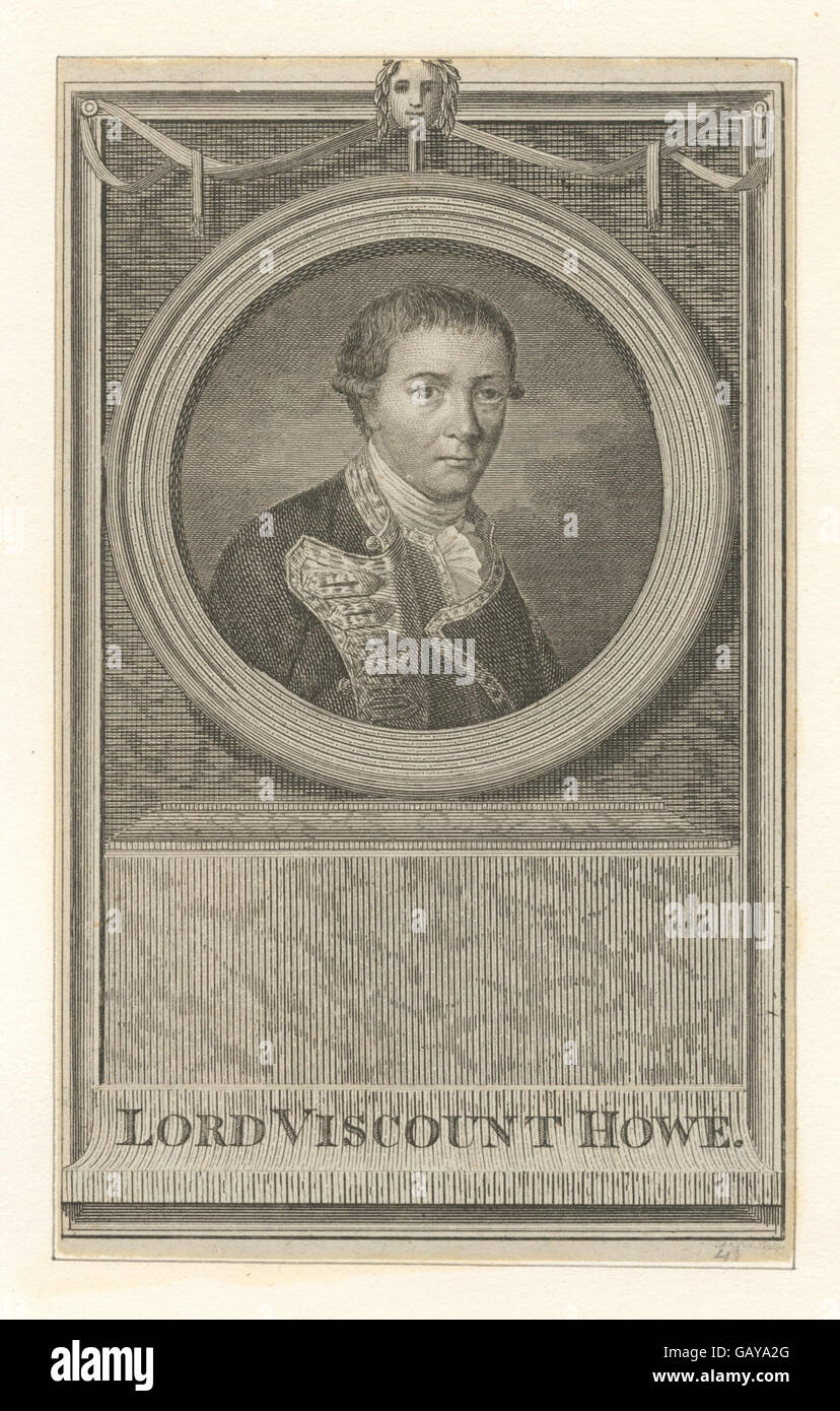 Lord viscount howe hi-res stock photography and images - Alamy