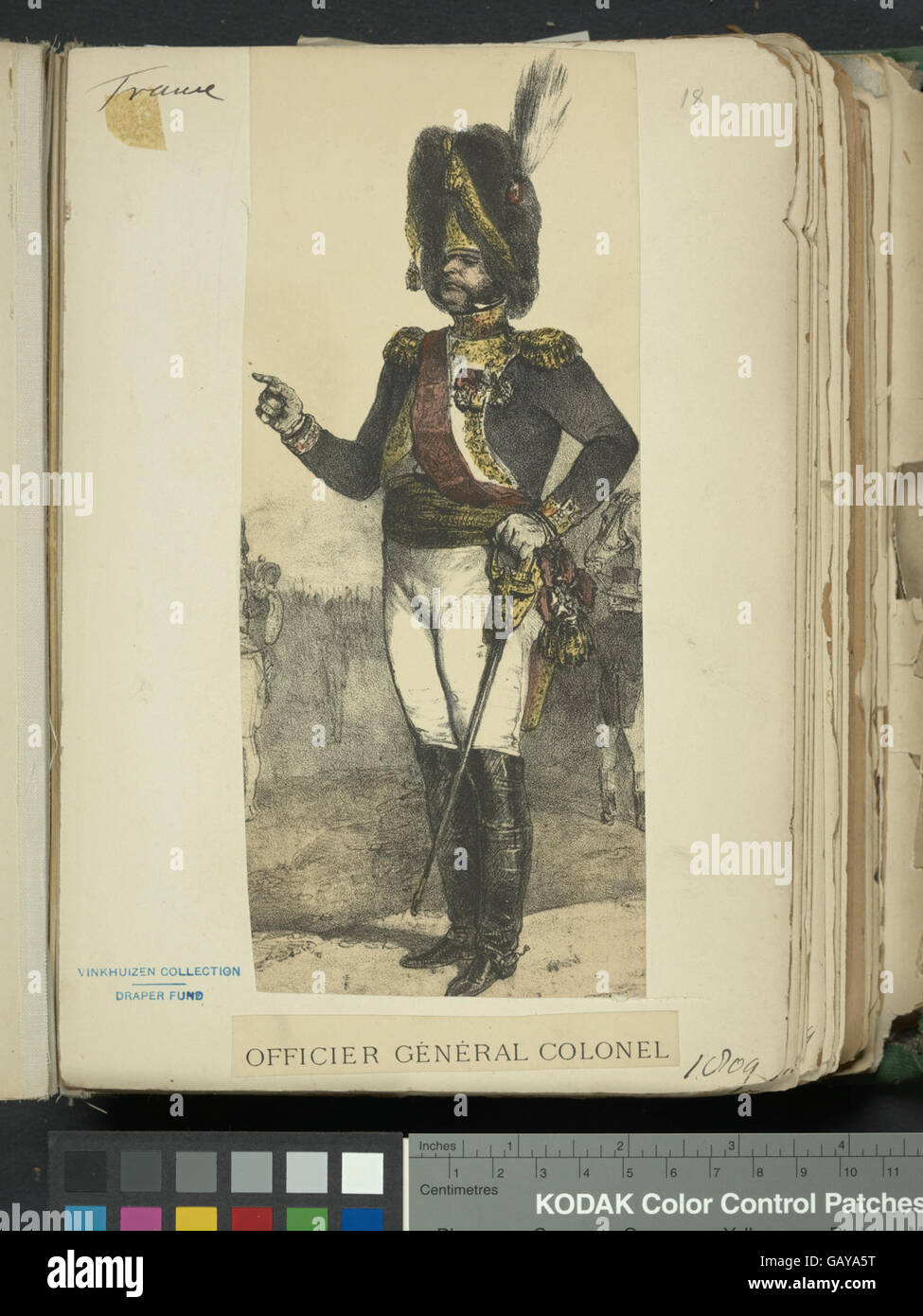 A historical reference to France in 1809, a period marked by Napoleon's ...
