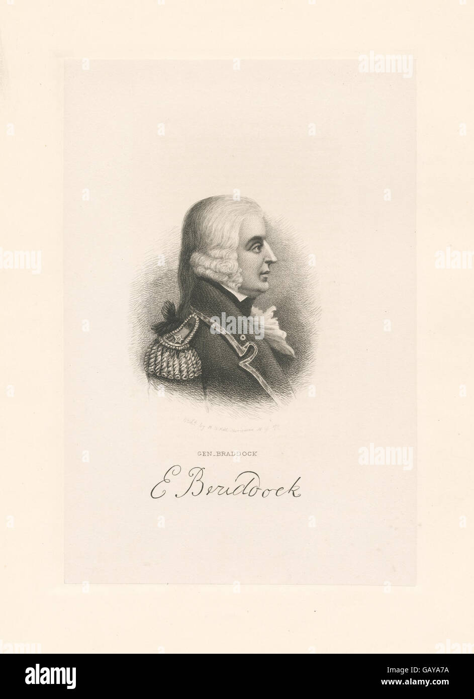 General Edward Braddock was a British officer in the 18th century, most ...