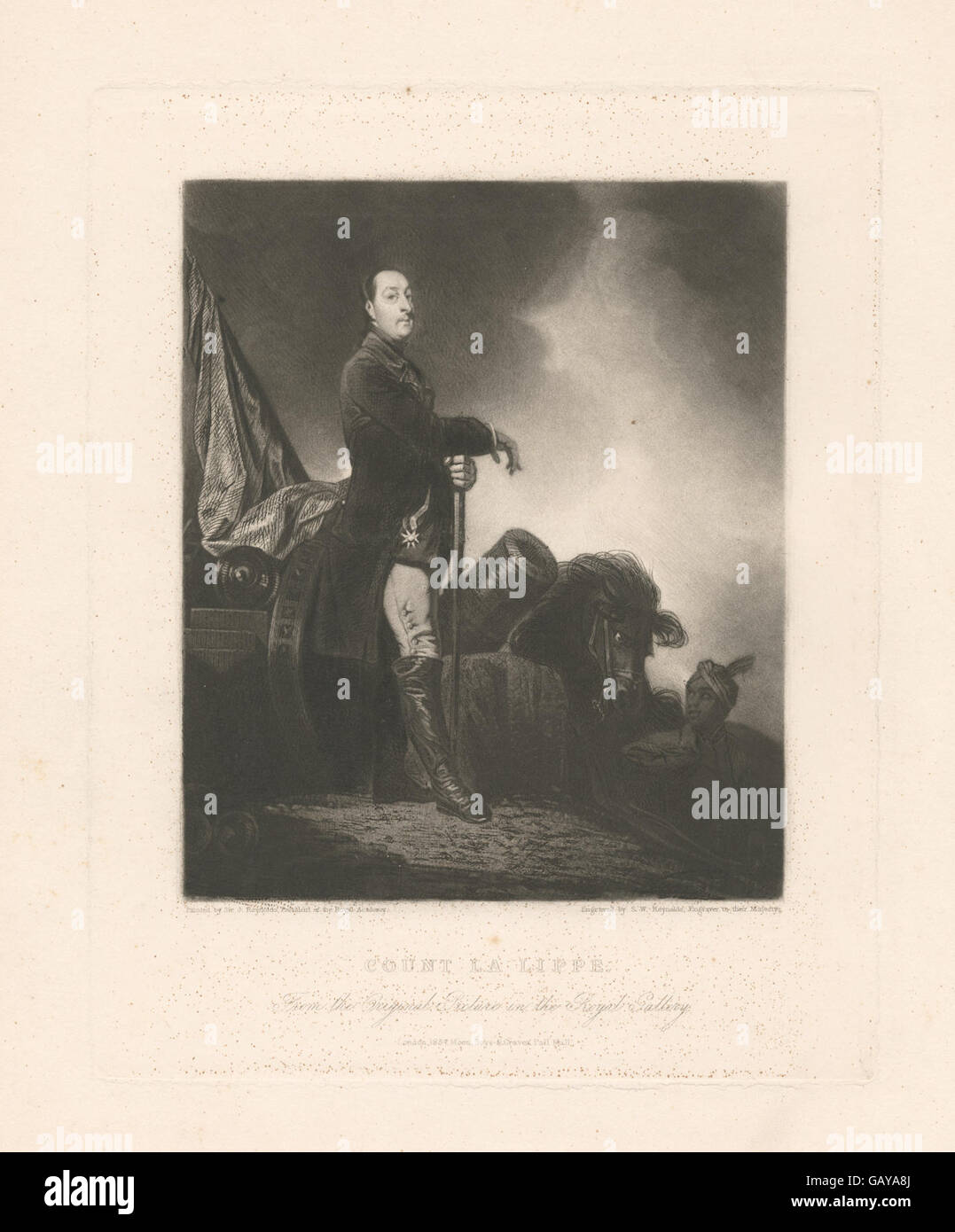 Count La Lippe from the original picture in the Royal Gallery ...