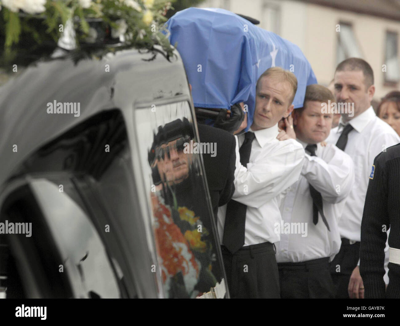 Crip McWilliams funeral Stock Photo - Alamy
