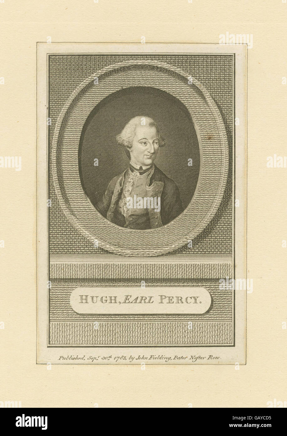 Earl Percy, a notable figure in British history, likely played an ...