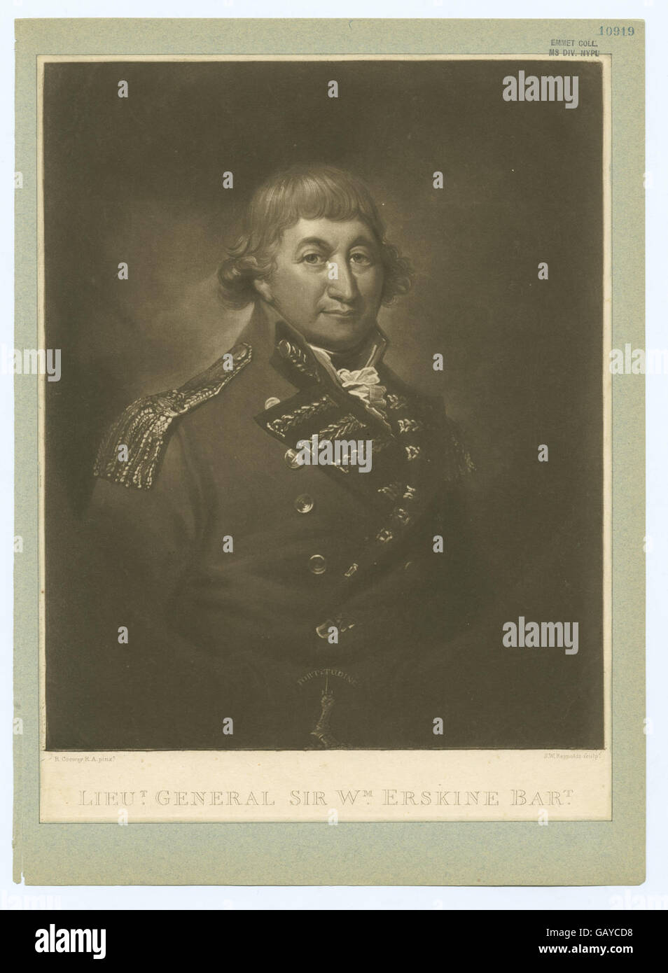 Lieutenant General Sir William Erskine Bart was a British Army officer ...