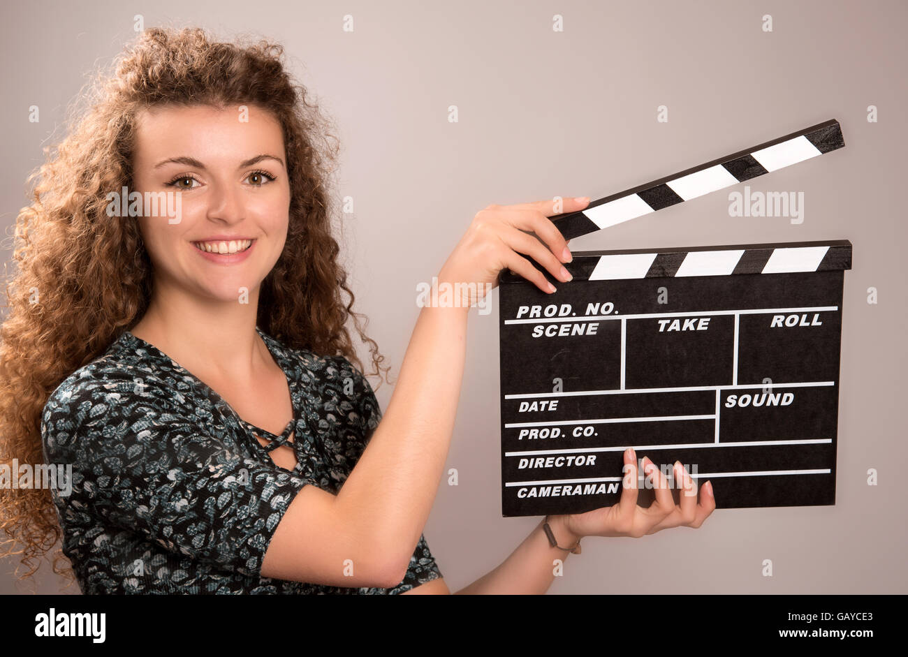 Clapper board hi-res stock photography and images - Alamy