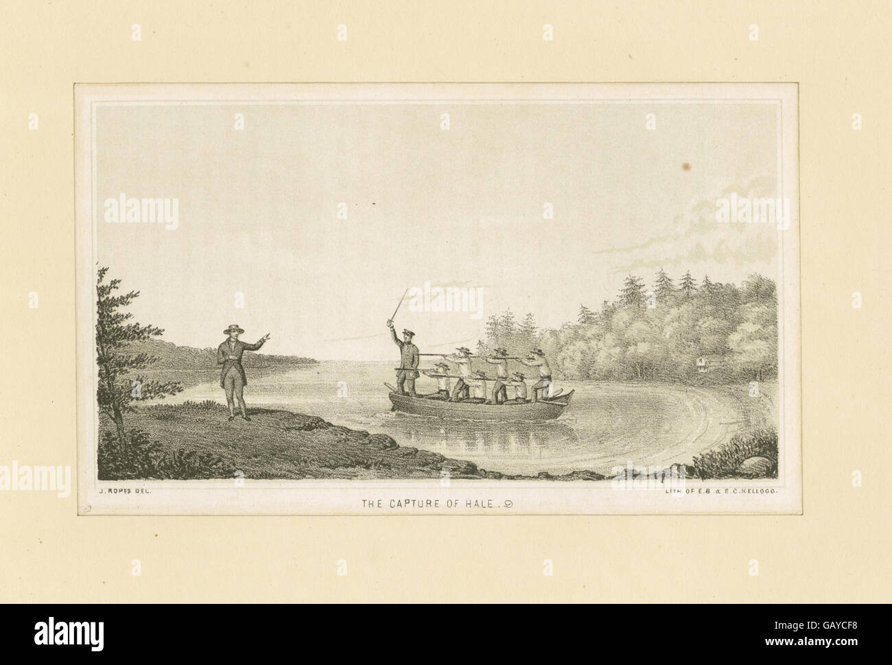 'The Capture of Hale' refers to the capture of Nathan Hale, a spy for ...