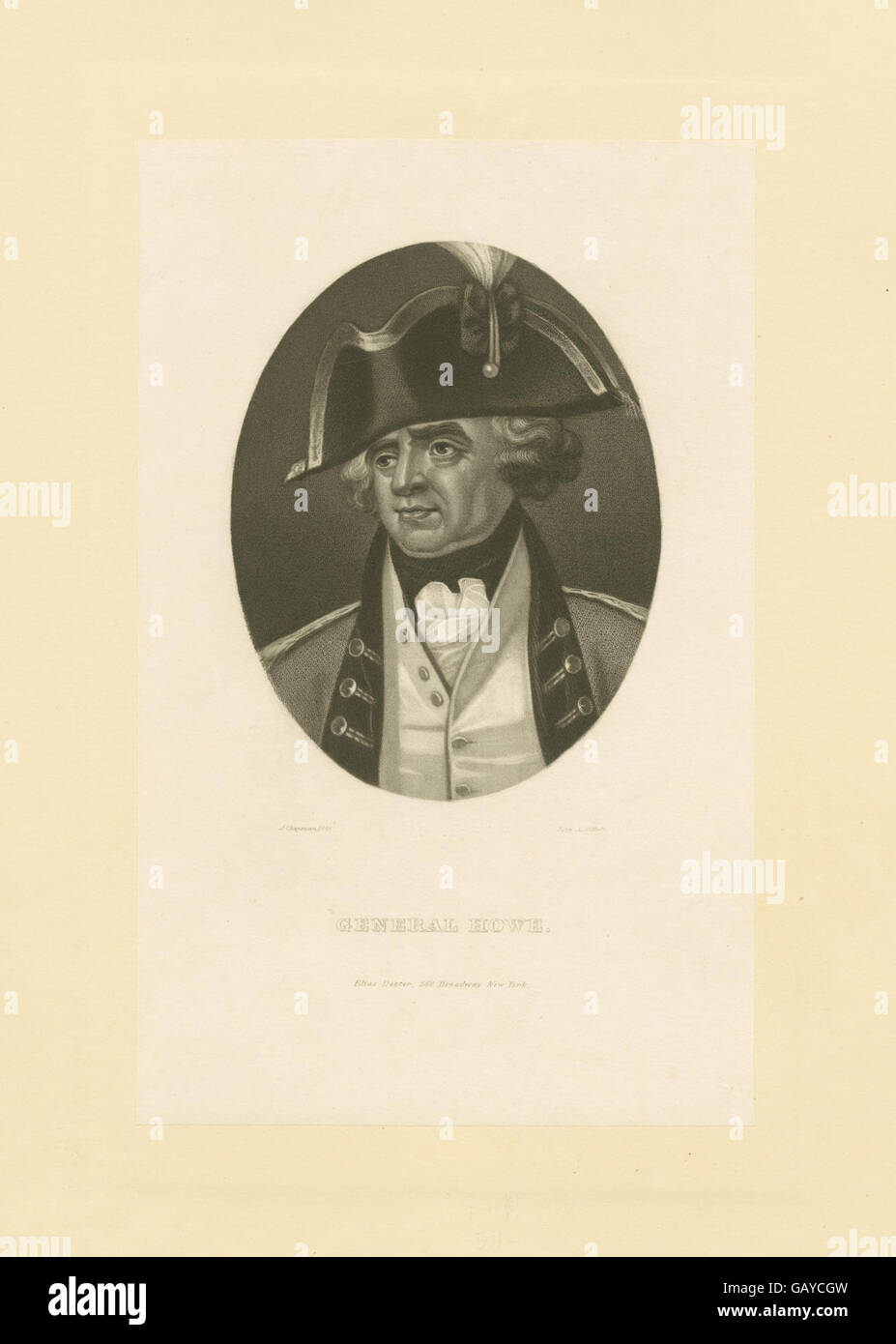 General Howe is identified with the registration number b13512824 ...