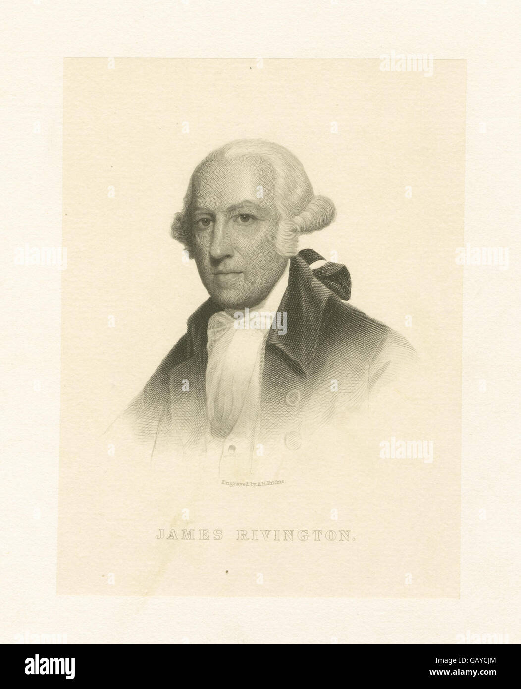 James Rivington was a notable 18th-century American printer and ...