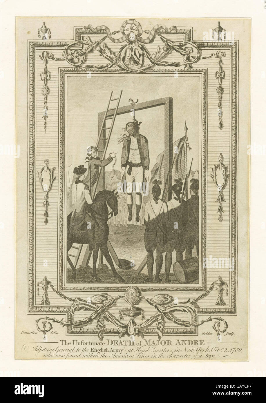 Major John Andre, the adjutant general to the English army, was ...
