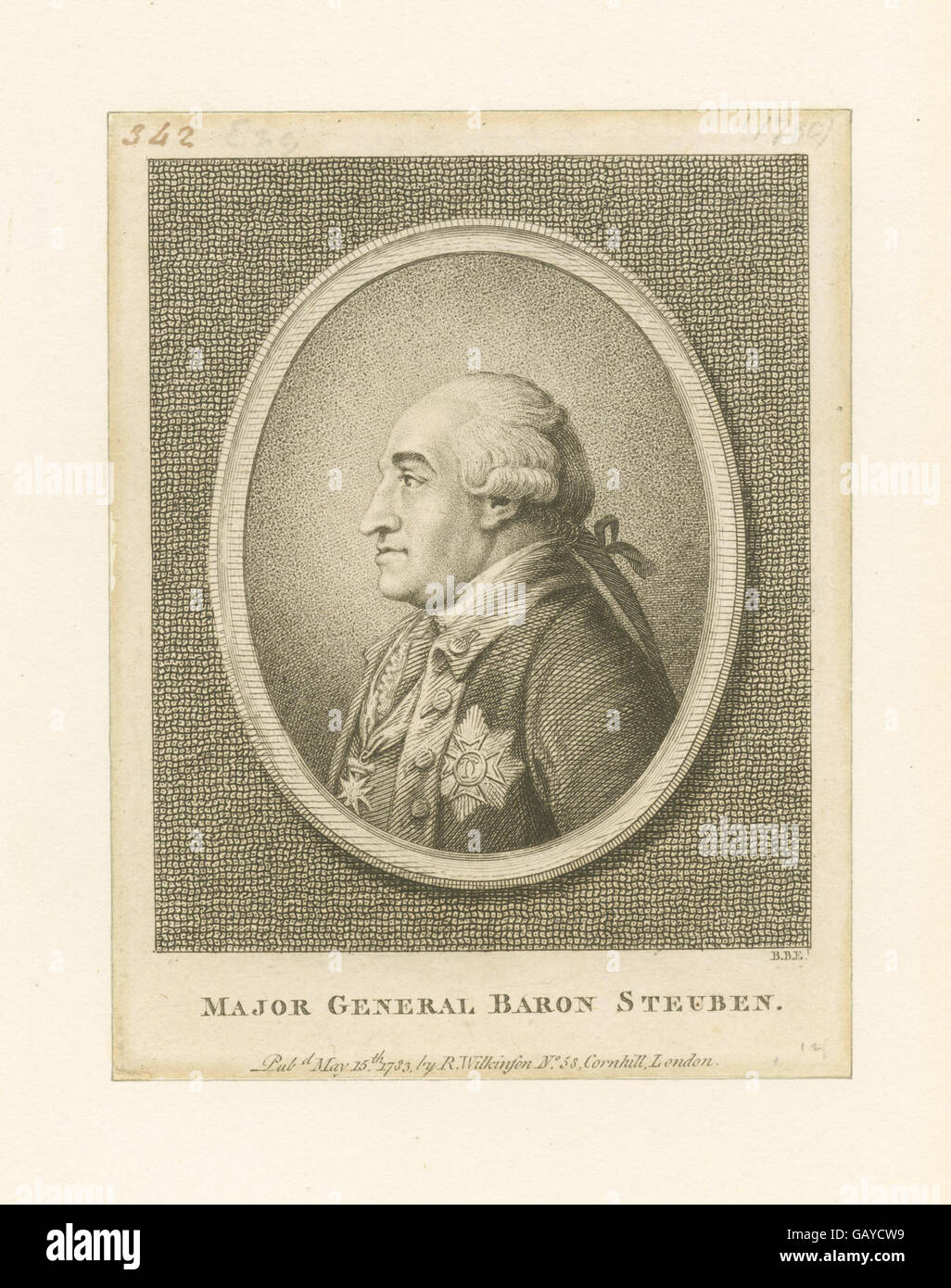 Major General Baron Friedrich von Steuben was a Prussian military ...