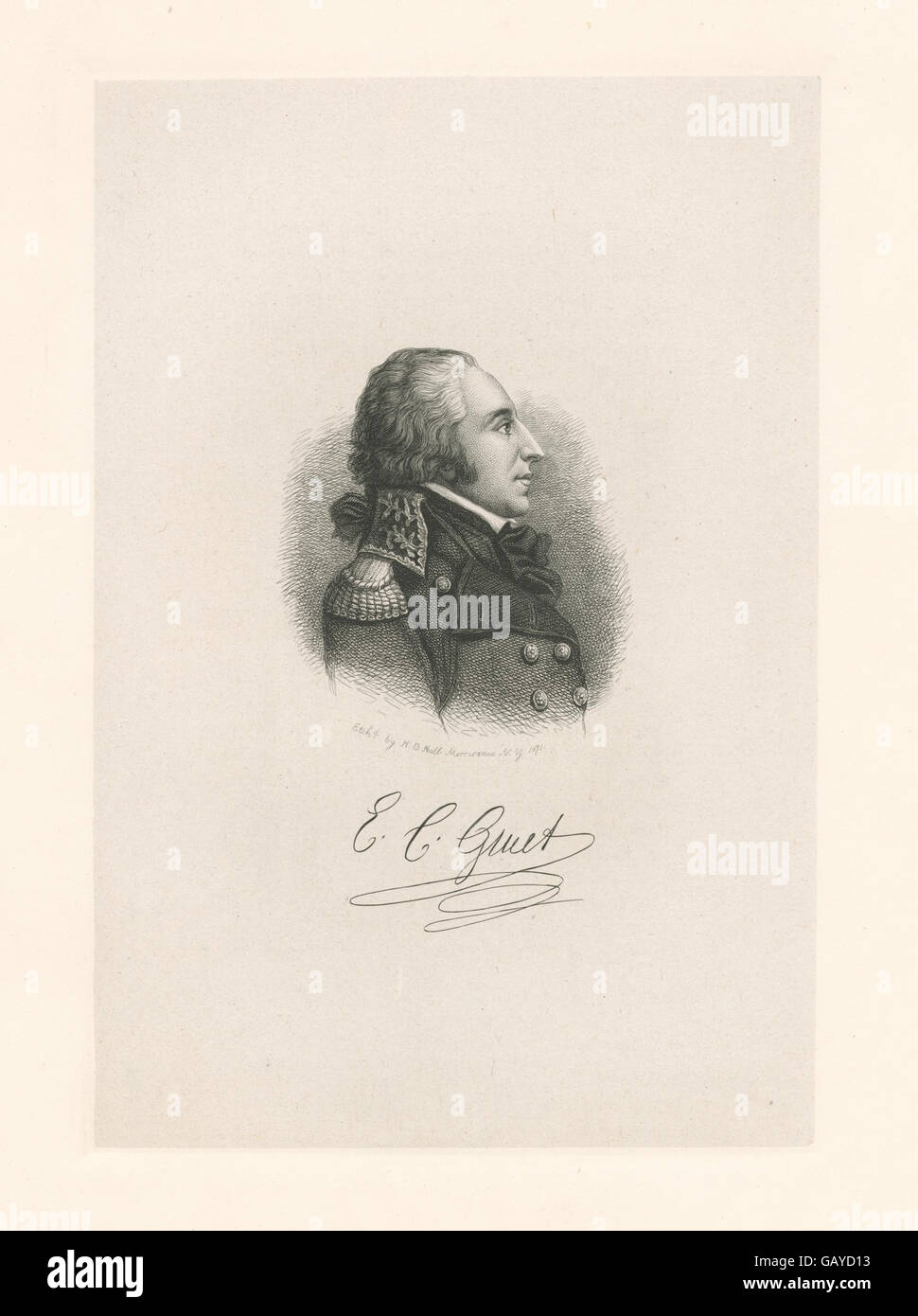 E.C. Genet was an important figure, possibly an artist or historical ...