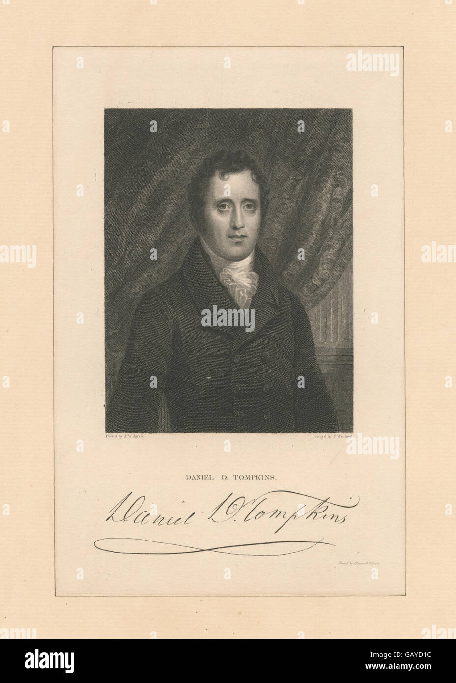 Daniel d tompkins hi-res stock photography and images - Alamy