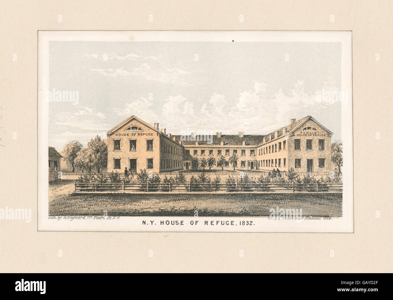 The New York House of Refuge was an early reform institution ...
