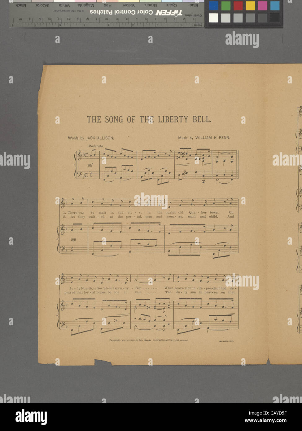 A patriotic and historic song inspired by the Liberty Bell, a symbol of ...