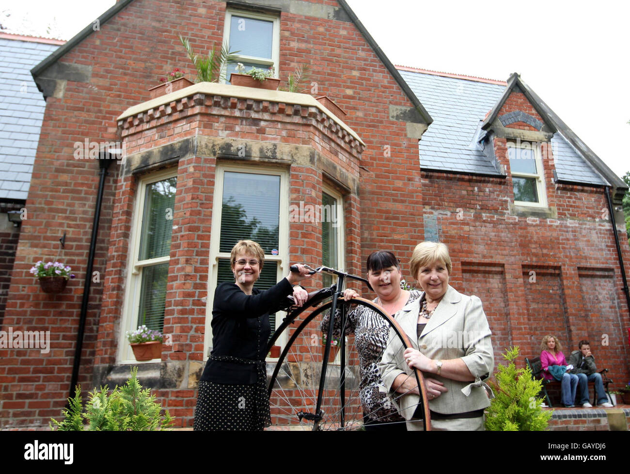 Ormeau Park House refurbished Stock Photo - Alamy