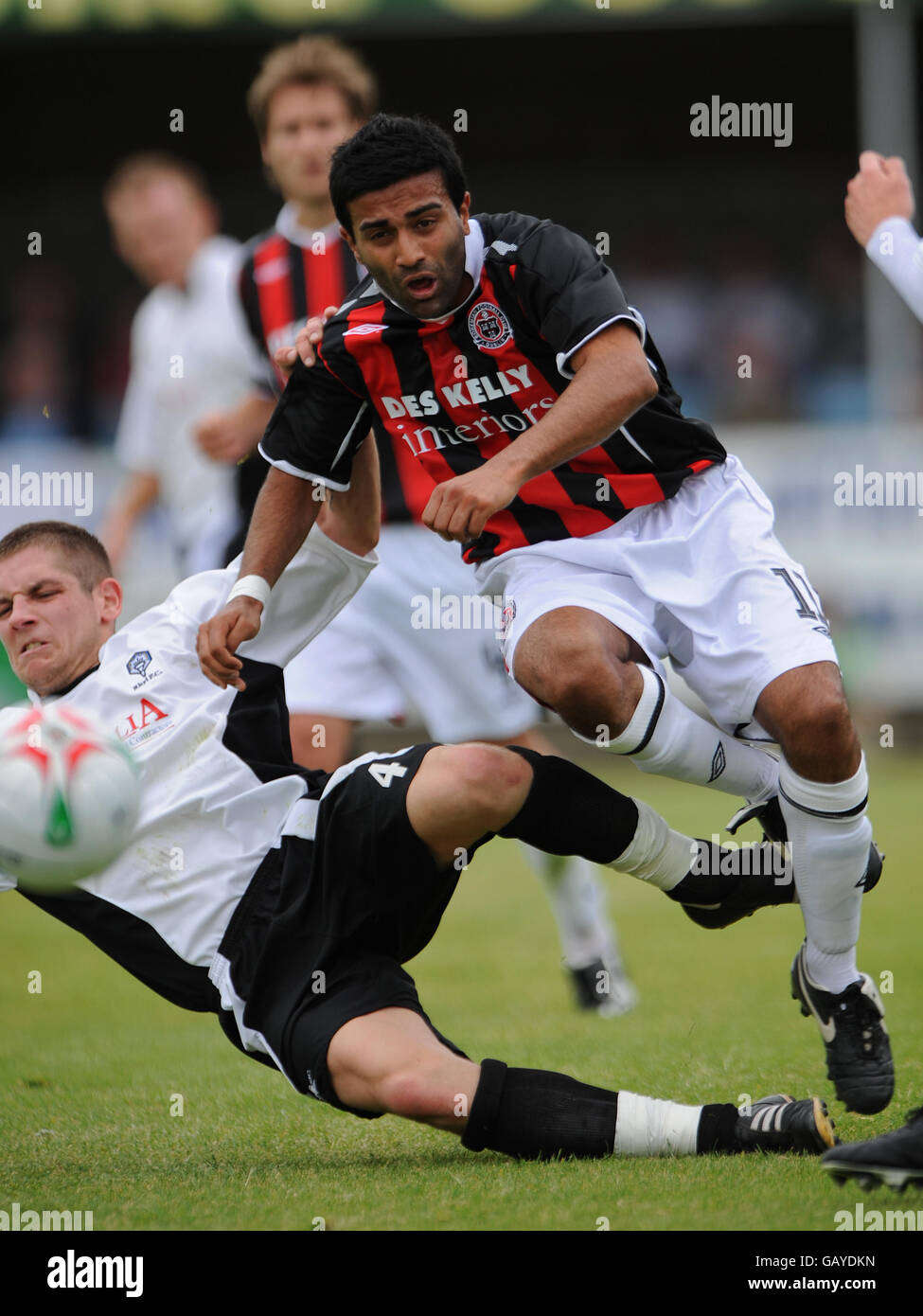 Soccer - UEFA InterToto Cup - FC Rhyl v Bohemians - Belle Vue Stadium ...