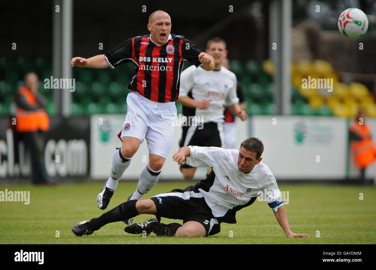 Soccer - UEFA InterToto Cup - FC Rhyl v Bohemians - Belle Vue Stadium ...