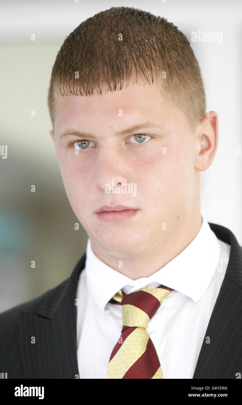 Christopher Wenham, 19, from London, of the Royal Regiment of Fusiliers ...