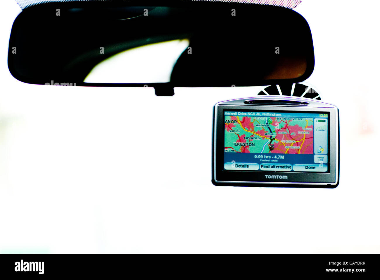 Tom tom satellite navigation device hi-res stock photography and images ...